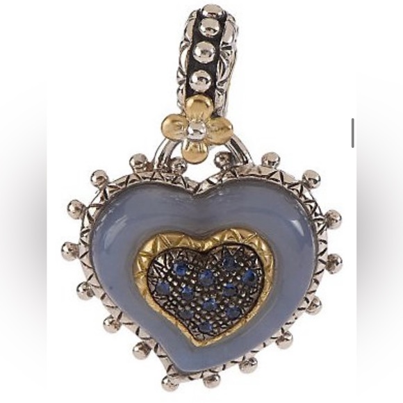 Barbara Bixby | Jewelry | Barbara Bixby Multi Gemstone Heart Enhancer ...